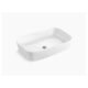 Kohler K-21226IN-SS-0 ModernLife Edge™ 600mm edge vessel basin without ...